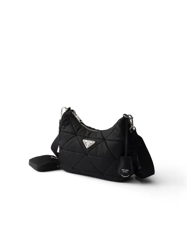 Prada Quilted Re-nylon Shoulder Bag