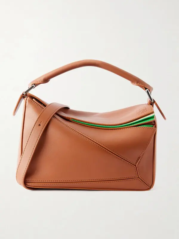 Loewe Puzzle Layers Small Leather Shoulder Bag