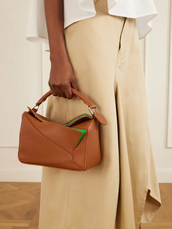 Loewe Puzzle Layers Small Leather Shoulder Bag