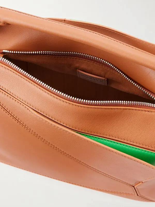 Loewe Puzzle Layers Small Leather Shoulder Bag