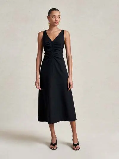LA LIGNE Juniper Dress - Black
