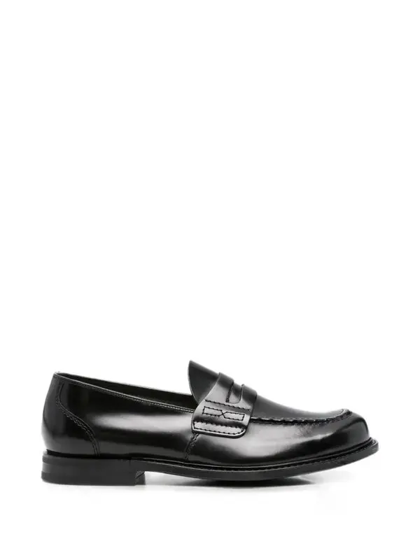 Church's Farsley Leather Loafers - Black