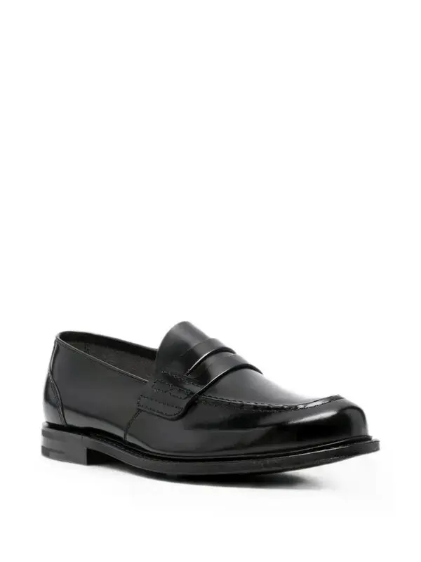 Church's Farsley Leather Loafers - Black