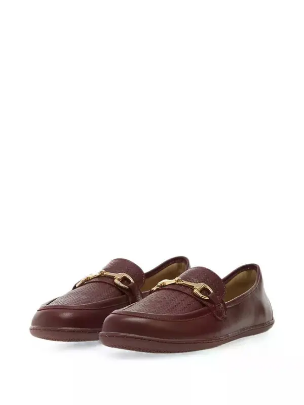 BE LENKA Horsebit Woven-detail Loafers