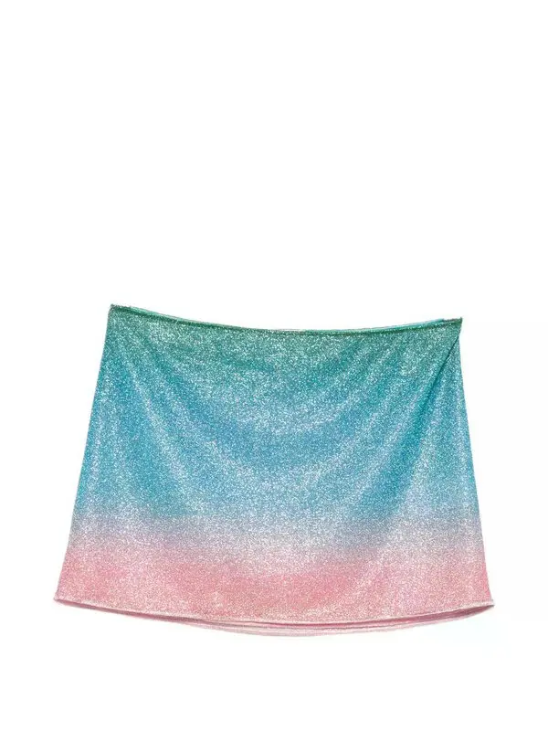 Oseree Lurex Mini Skirt