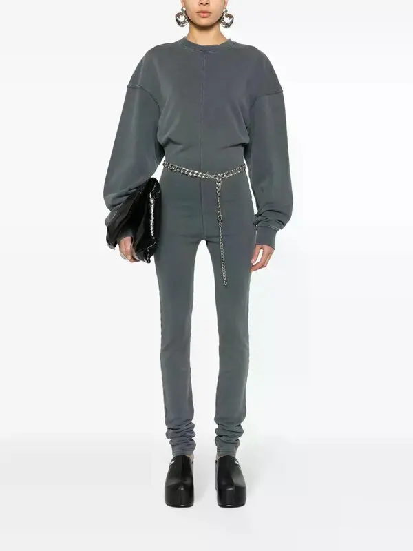 Acne Studios Long-sleeve Cotton Jumpsuit