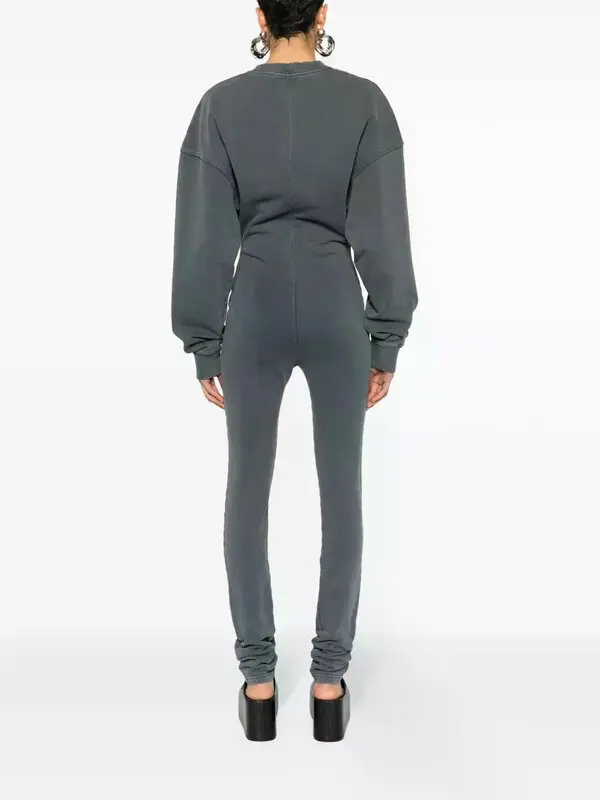 Acne Studios Long-sleeve Cotton Jumpsuit