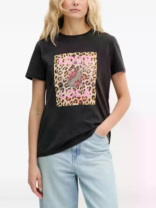 Lola Casademunt Leopard Print T-shirt