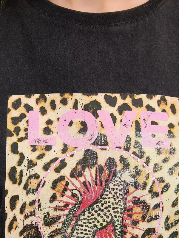 Lola Casademunt Leopard Print T-shirt