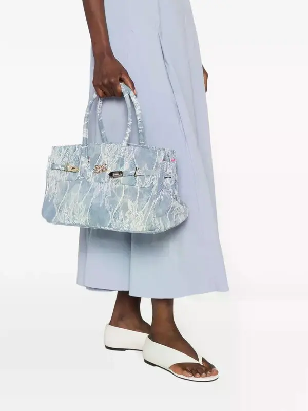 SECRET PON-PON Medium Grace Tote Bag