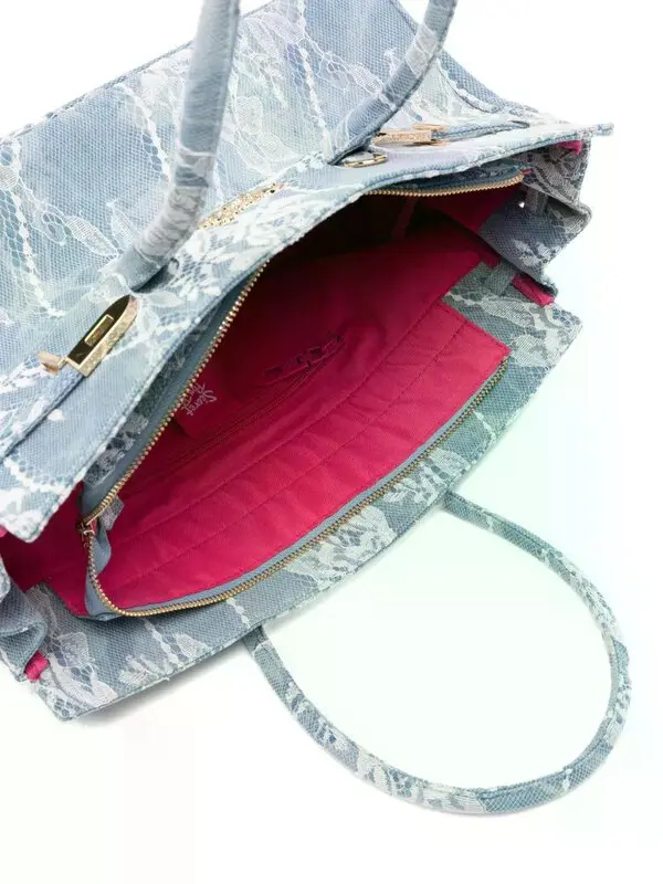 SECRET PON-PON Medium Grace Tote Bag