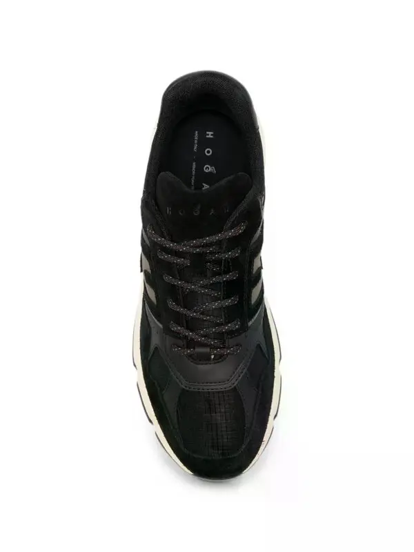 Hogan Paneled Logo Patch Sneakers