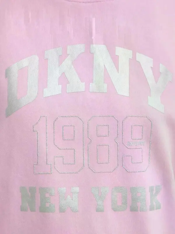 Dkny Logo Print Sweatshirt