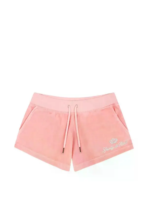 Juicy Couture Embellished Mini Shorts - Pink
