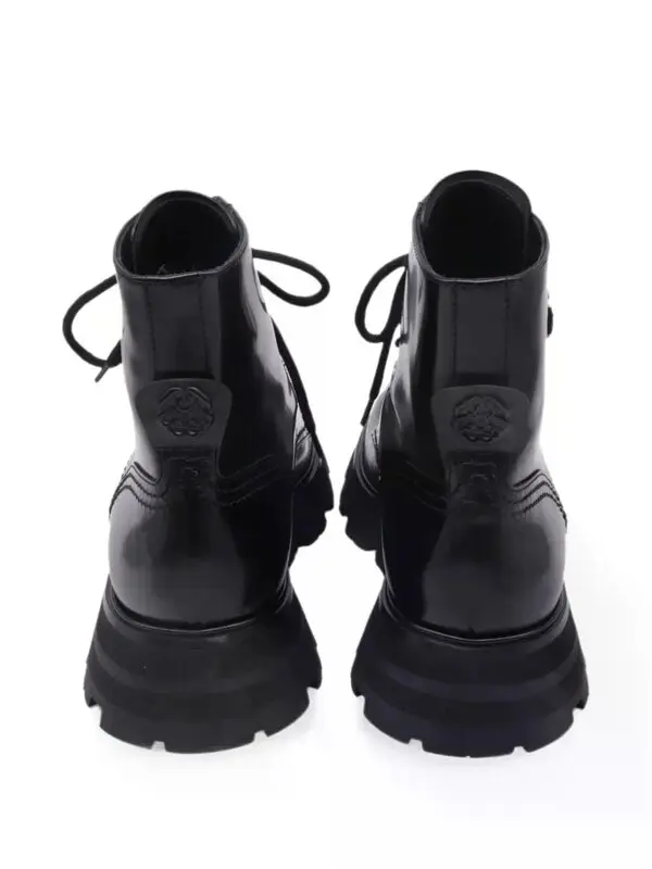 Alexander McQueen 2020s Wander Leather Lace-up Boots