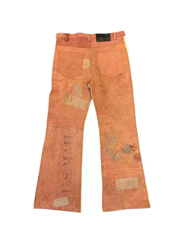 SEKRIT Patchwork Flare Jeans