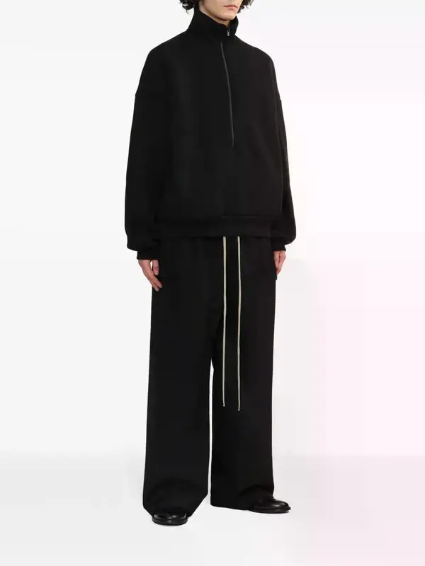 Fear Of God Half Zip Mock Neck Sweatshirt