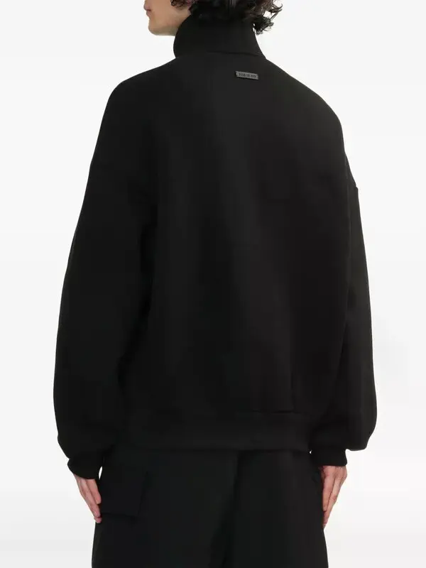 Fear Of God Half Zip Mock Neck Sweatshirt