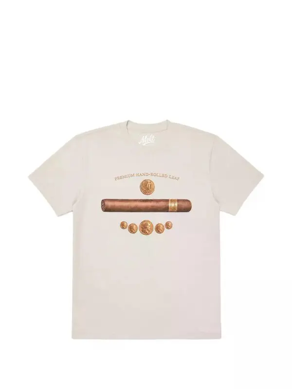 MELT Graphic-print T-shirt - Neutrals