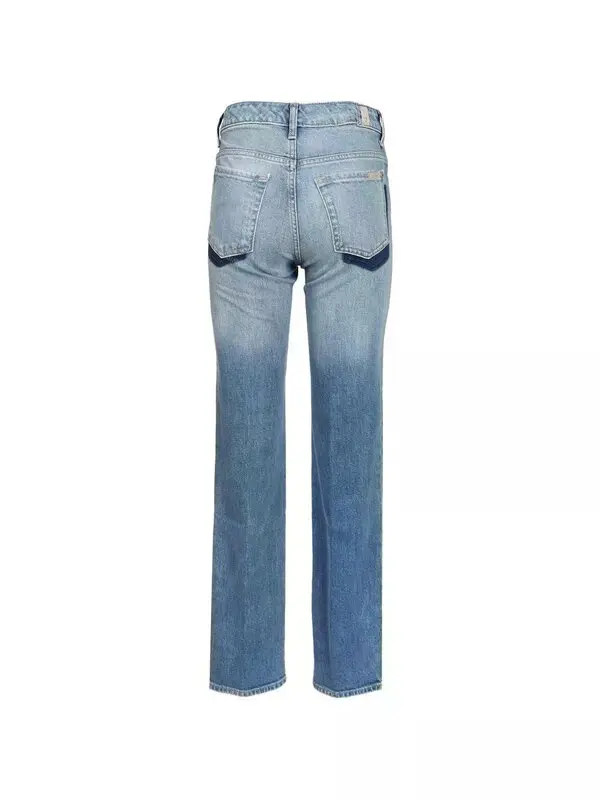 7 For All Mankind Calie Straight Jeans