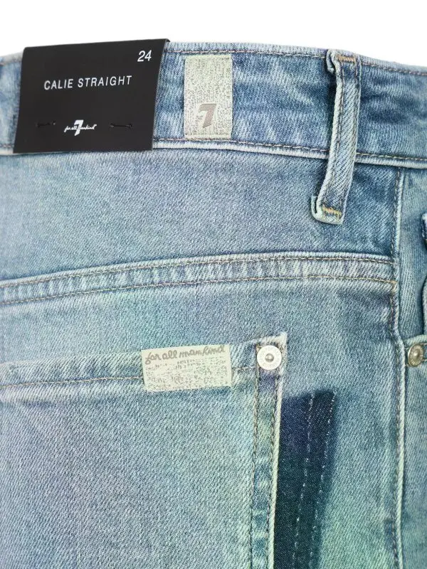 7 For All Mankind Calie Straight Jeans