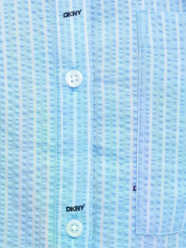 Dkny Logo-print Panelled Nightdress