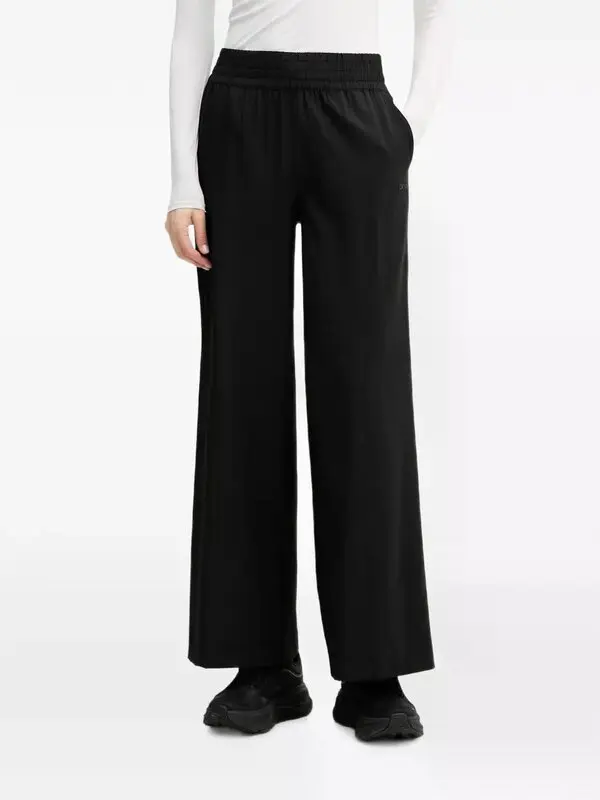 Dkny High-rise Wide-leg Trousers