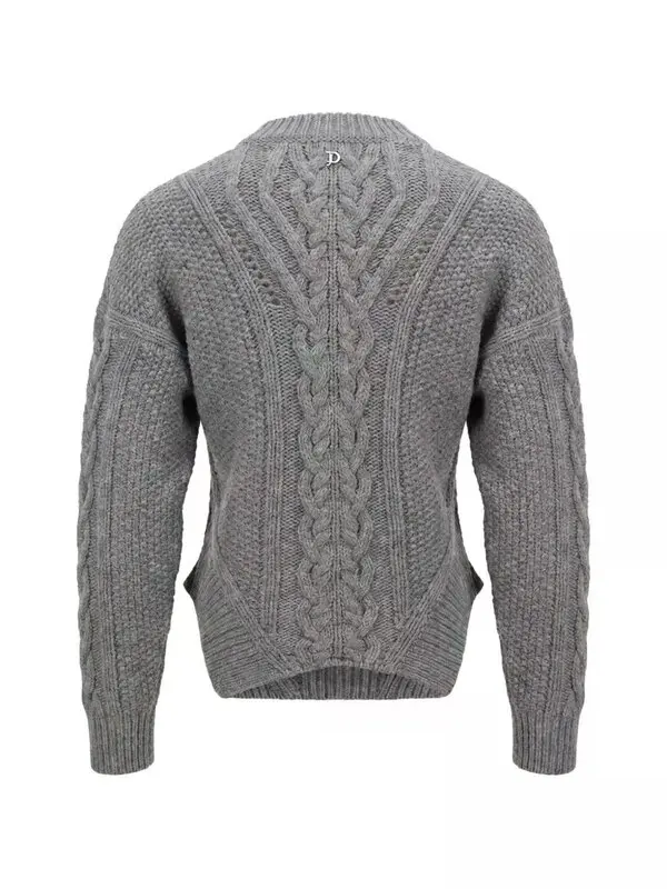 DONDUP Cable Knit Wool Sweater