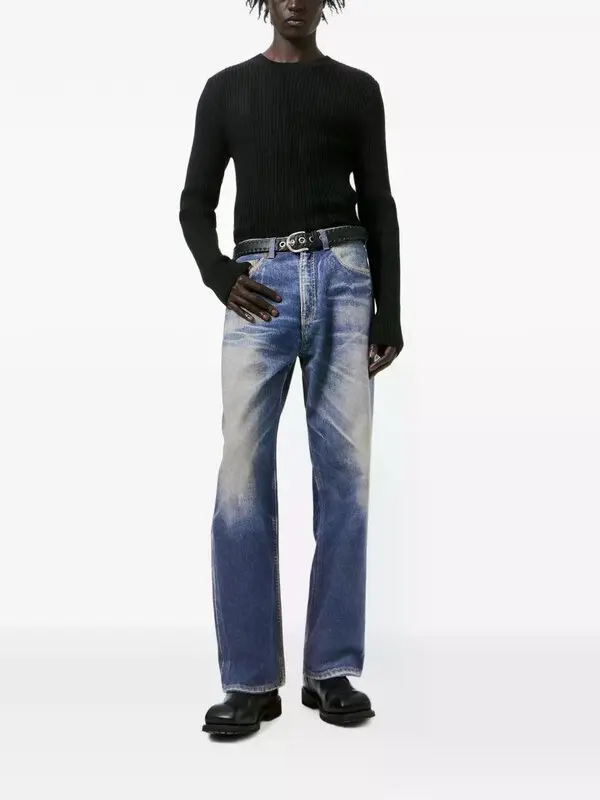 Our Legacy Third Cut Straight-leg Jeans - Blue
