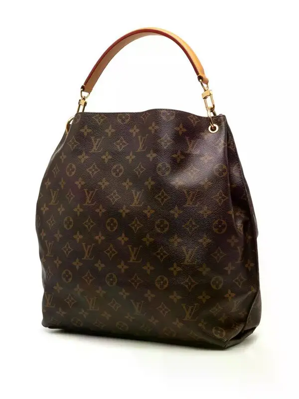 LOUIS VUITTON Monogram Metis Hobo Satchel - Brown
