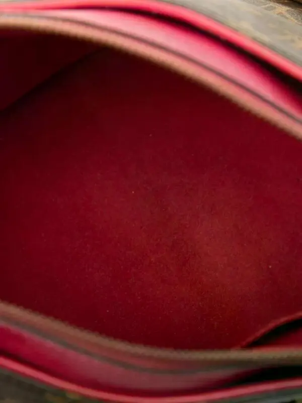LOUIS VUITTON Monogram Pallas Mm Satchel