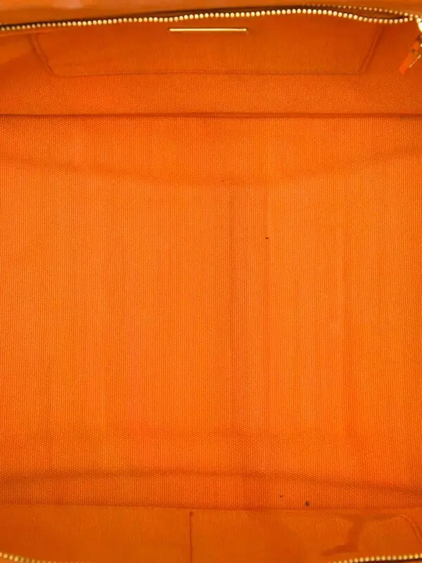 Prada Canvas Satchel - Orange