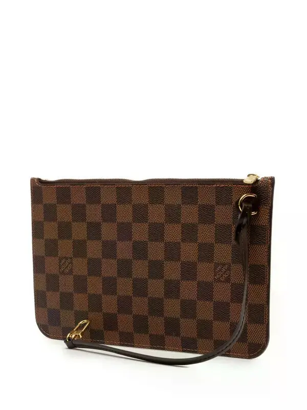 LOUIS VUITTON Damier Ebene Pochette Pouch