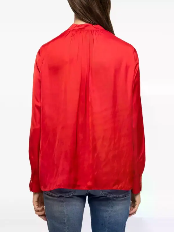 Zadig&Voltaire Tink" Satin Shirt - Red