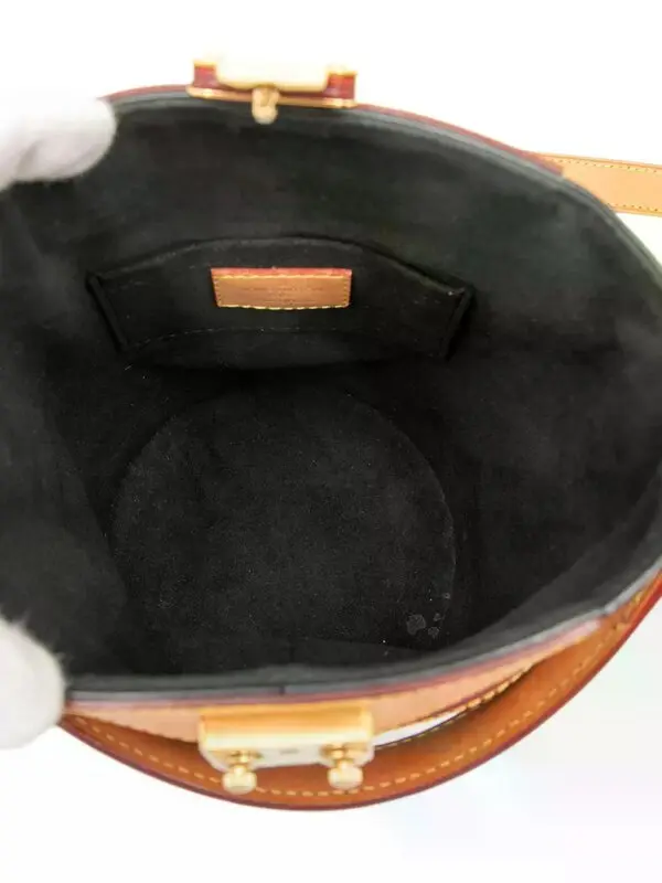LOUIS VUITTON Monogram Canvas Duffle Bucket Bag - Brown