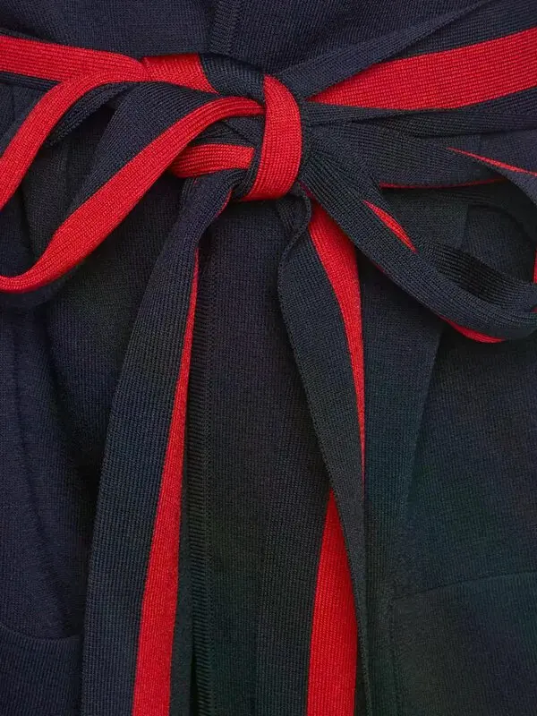 Carolina Herrera Sleeveless Belted Cardigan