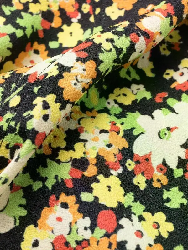 Marni Floral-print Square Neck Dress