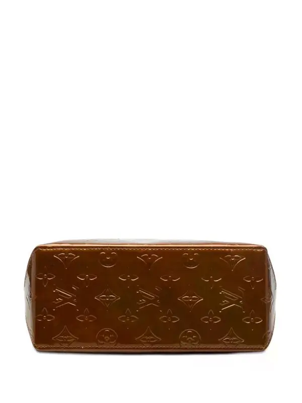 LOUIS VUITTON Monogram Vernis Reade Pm Handbag - Brown