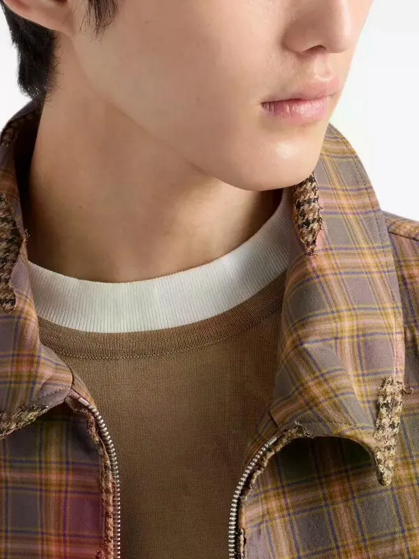 Prada Superfine Wool Crew-neck Sweater - Brown