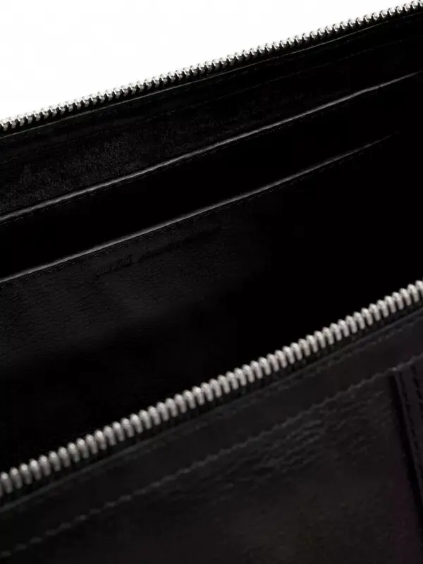 AMI Paris Small Taurillon Leather Crossbody Bag