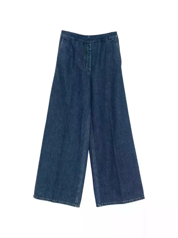 FORTE_FORTE Wide-leg Denim Jeans - Blue