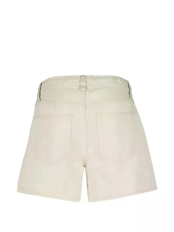 FRAME Off Duty Relaxed-fit Shorts - Neutrals