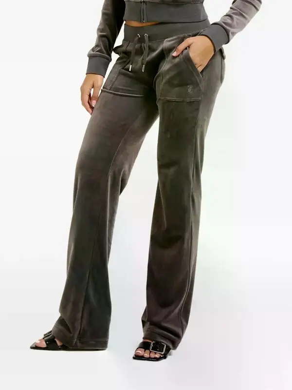 Juicy Couture Flared Logo Detail Track Pants