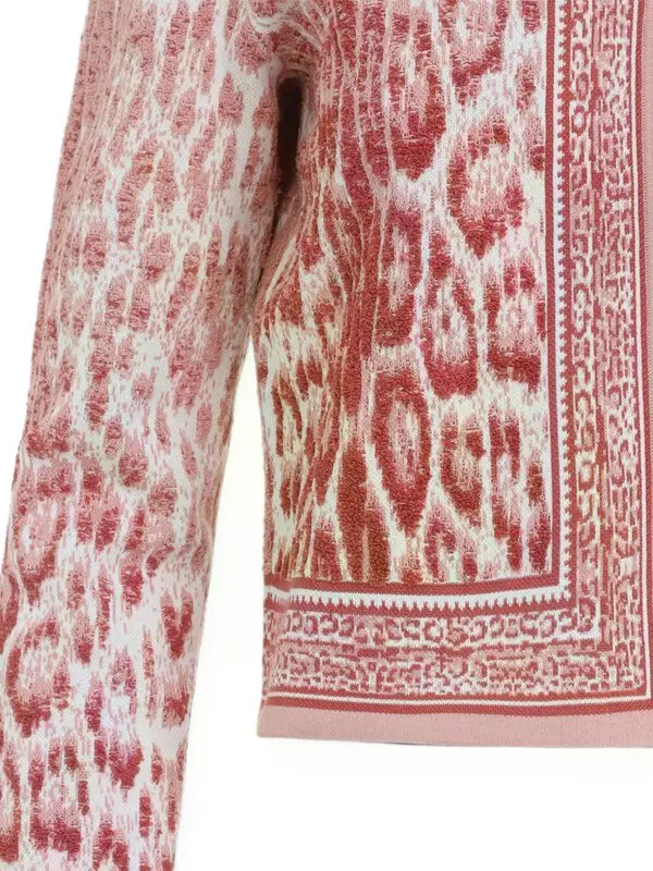 Roberto Cavalli Jacquard Cardigan