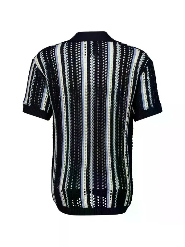 Frescobol Carioca Pinto Crochet-knit Shirt