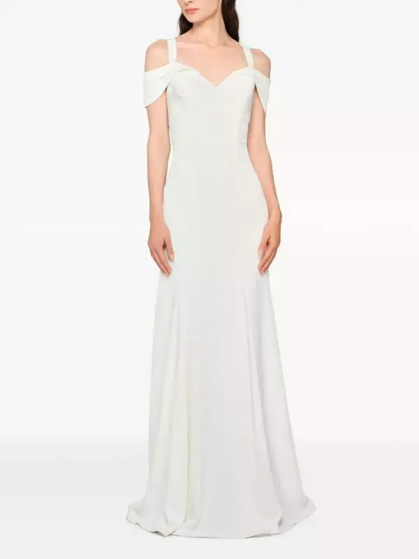 MURMUR Cold-shoulder Maxi Dress