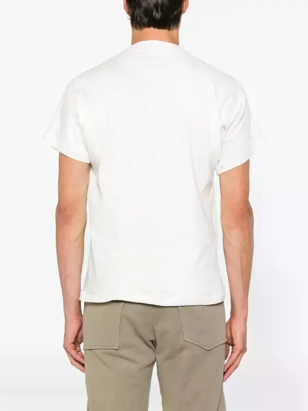 LEON EMANUEL BLANCK Wide Seam-detail T-shirt
