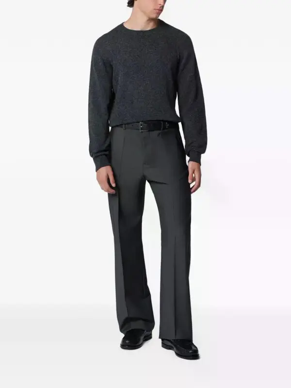 ROBERTO COLLINA Fine Knit Crew Neck Sweater