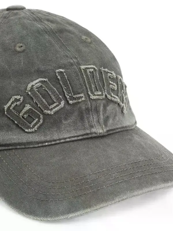 GOLDEN GOOSE Logo Patch Baseball Cap