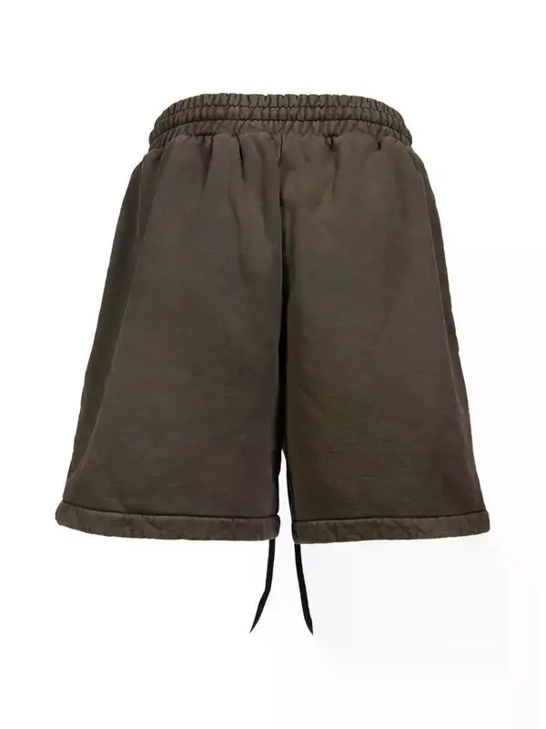 Fear Of God Drawstring Waist Logo Patch Shorts